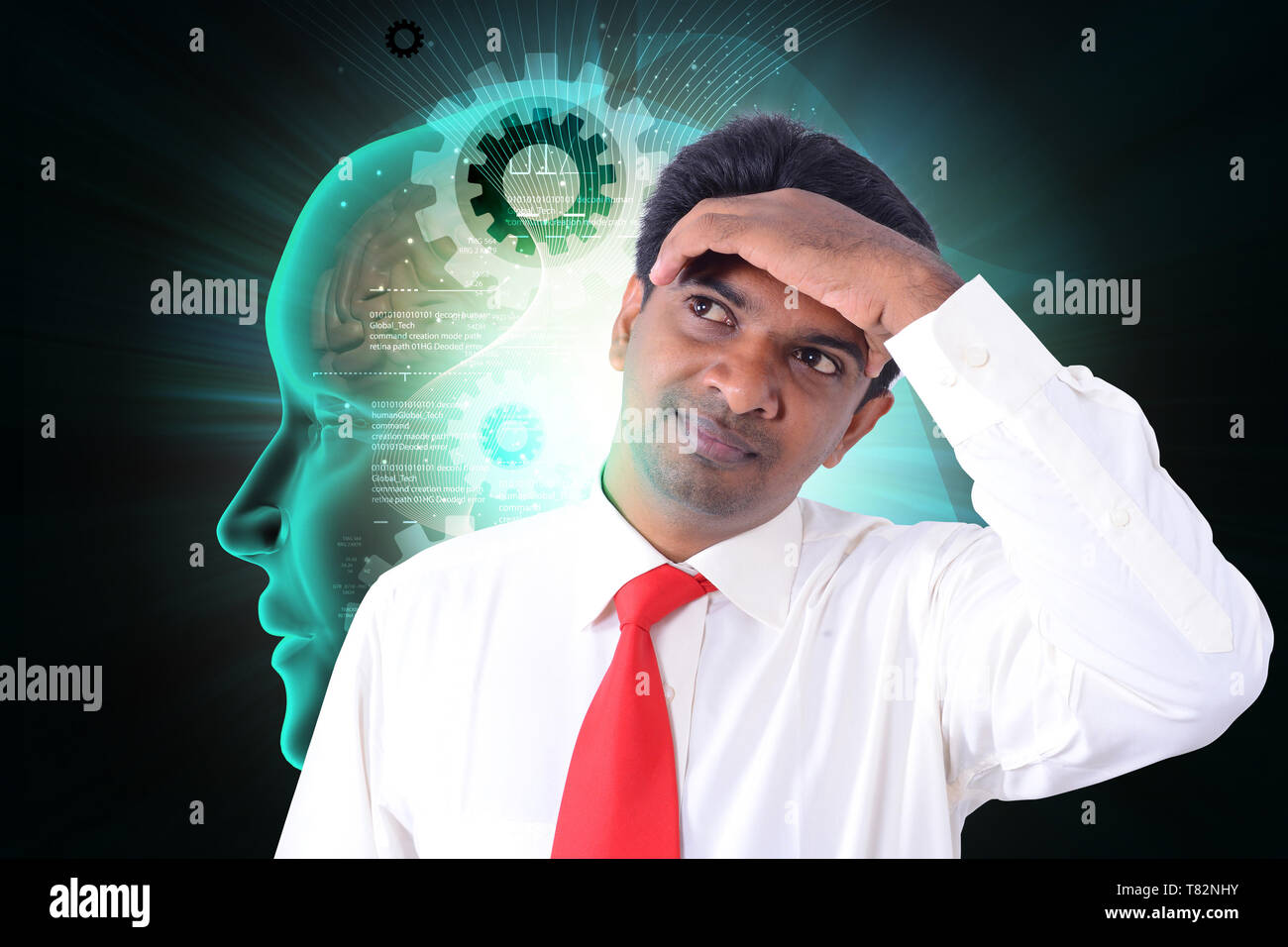 Strong headache hi-res stock photography and images - Alamy