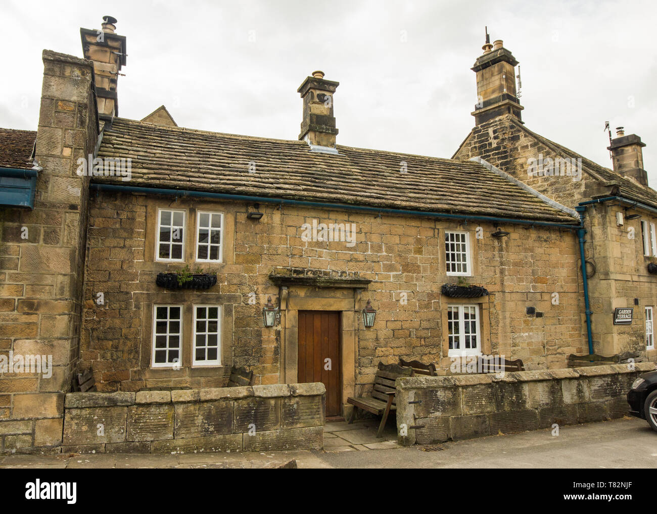 Beeley village hi-res stock photography and images - Alamy