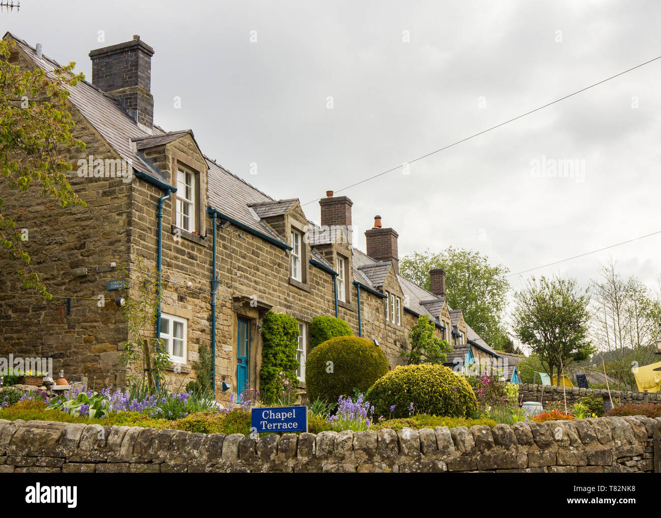 Beeley village hi-res stock photography and images - Alamy