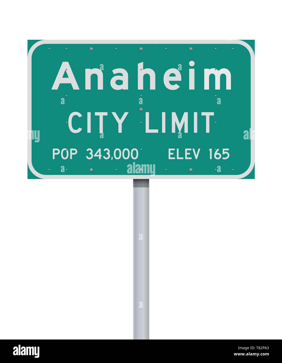 Anaheim orange Stock Vector Images - Alamy