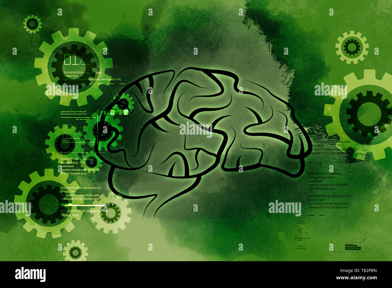 Human mind concept Stock Photo - Alamy