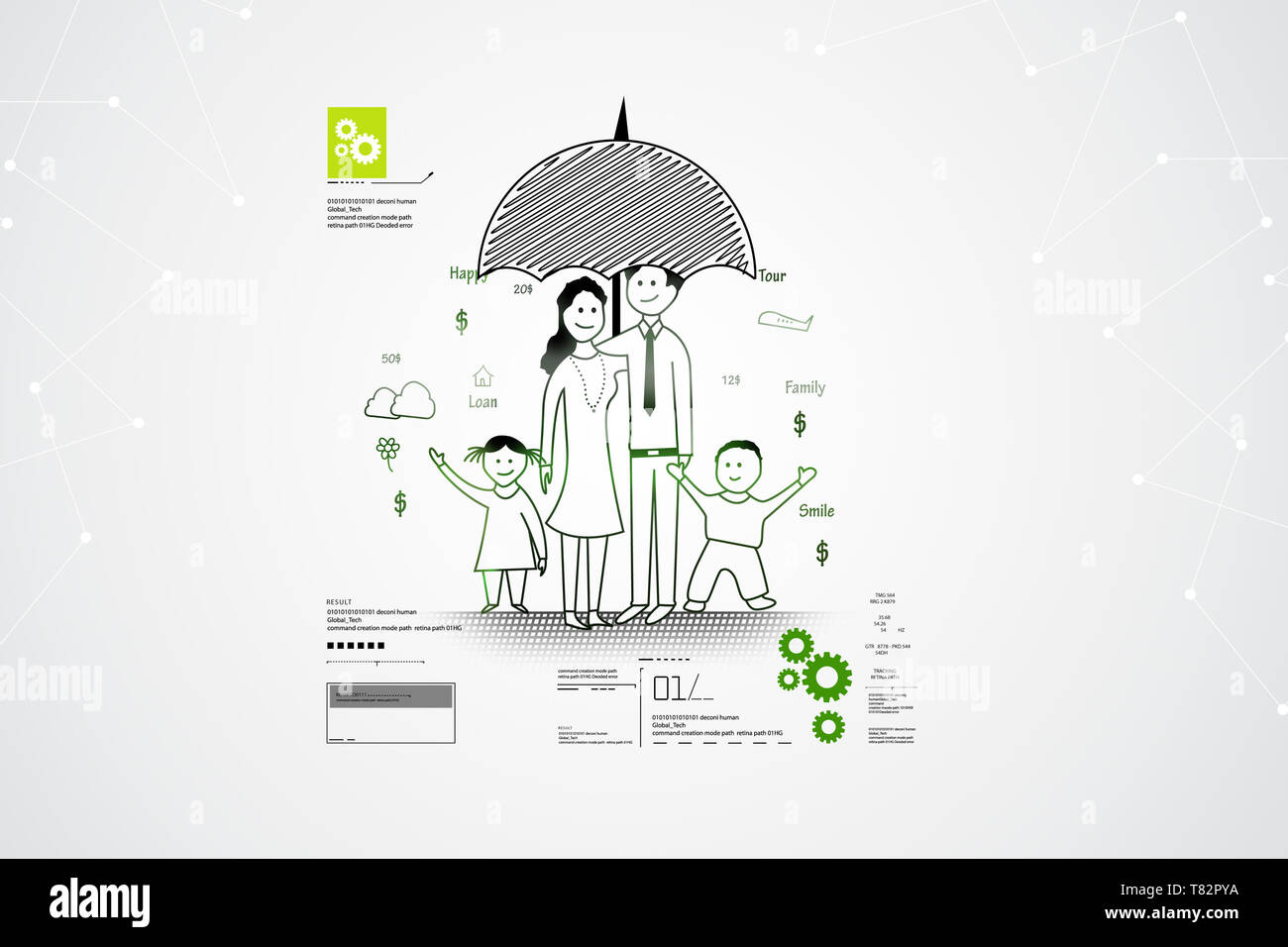 Family safety concept Stock Photo - Alamy