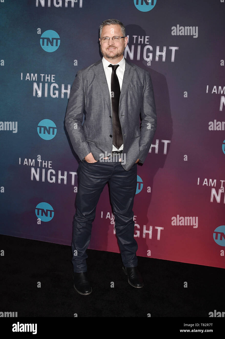 LOS ANGELES, CA - MAY 09: Sam Sheridan attends TNT's "I Am The Night ...
