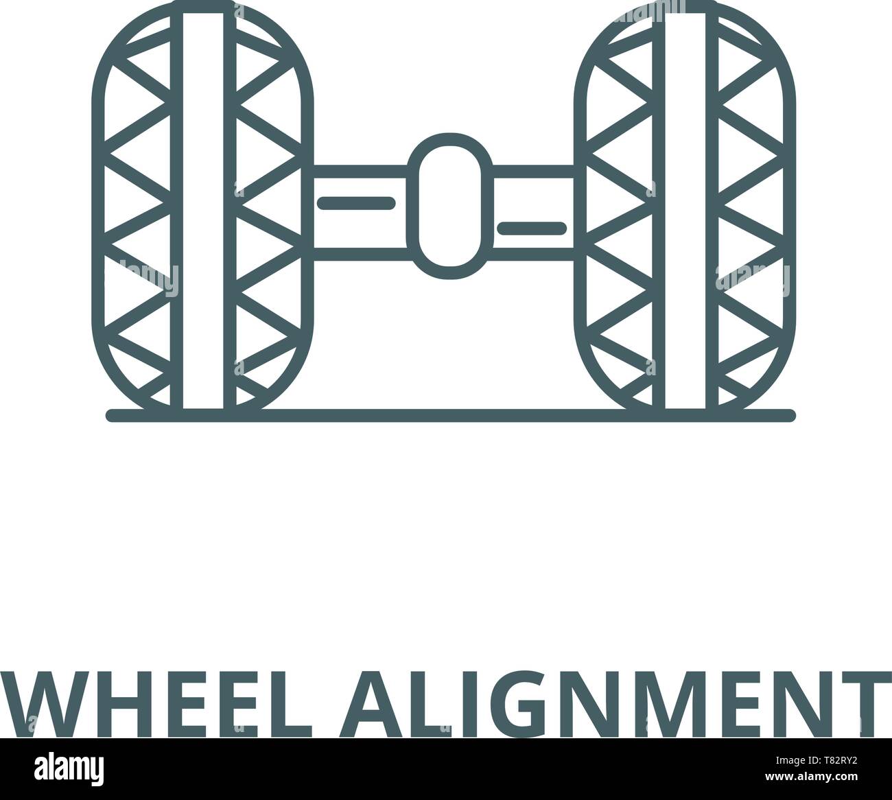 Wheel Alignment Icon