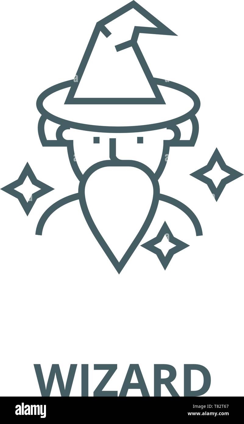 Merlin wizard medieval Stock Vector Images - Alamy