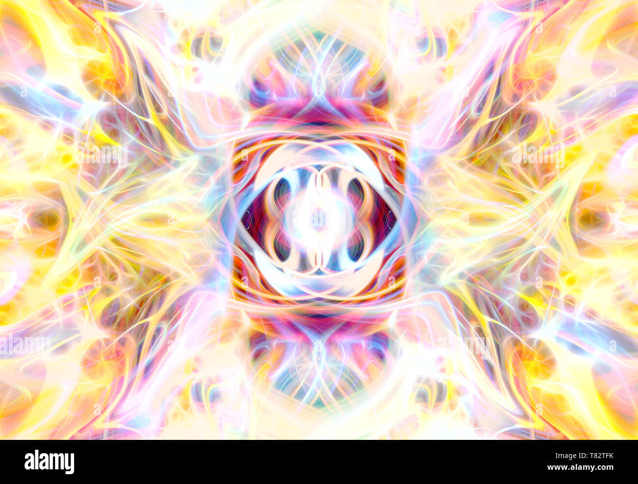 abstract background with swirling movements in elemental structure ...