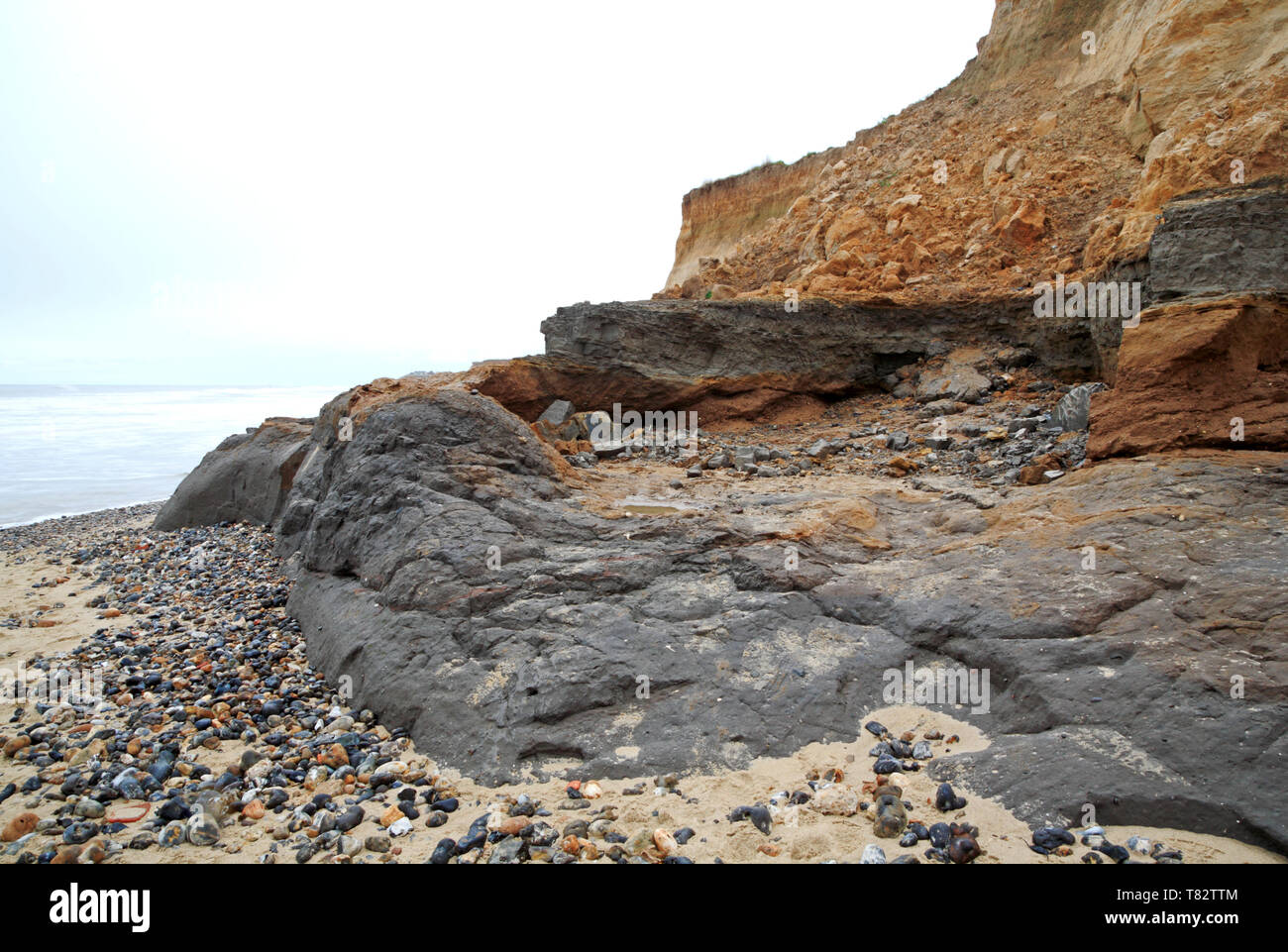 Soft clay cliffs hi-res stock photography and images - Alamy