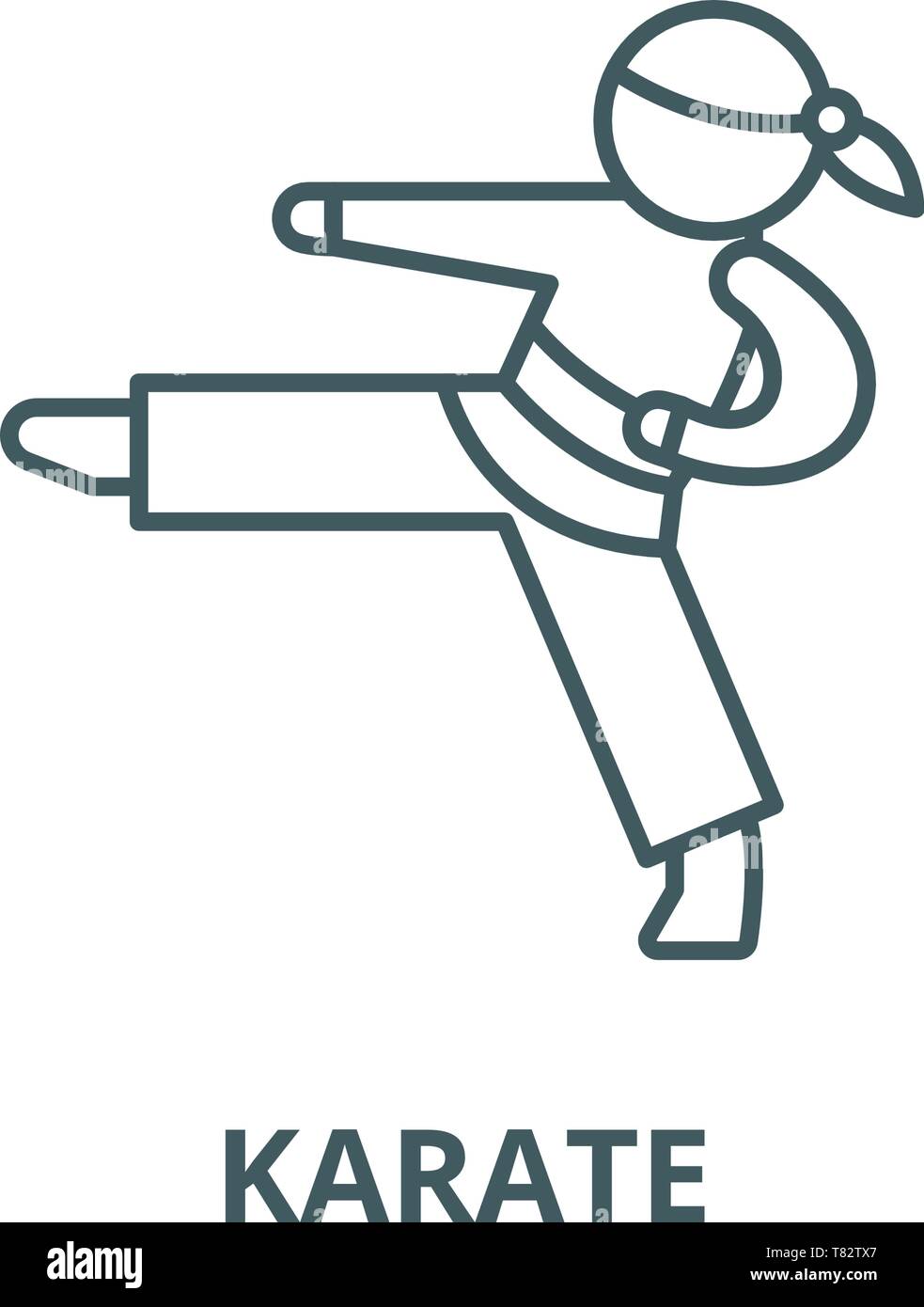 Karate Symbol Vector