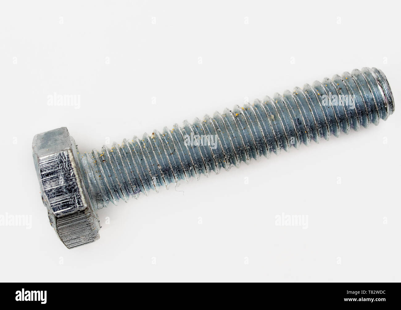 8 mm bolt isolated on white background Stock Photo - Alamy