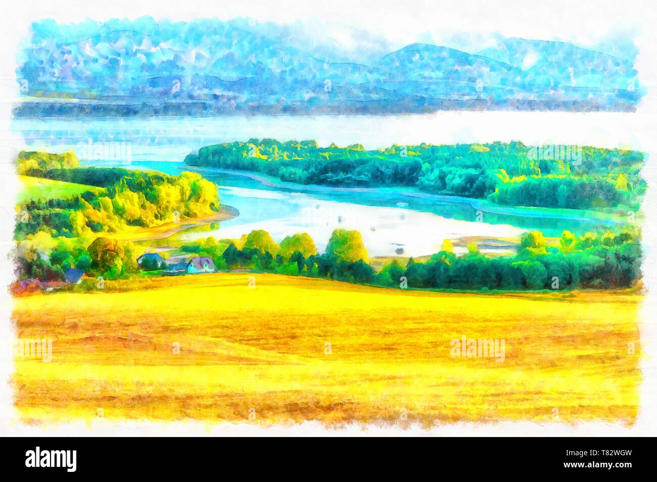Painting the dnieper hi-res stock photography and images - Alamy