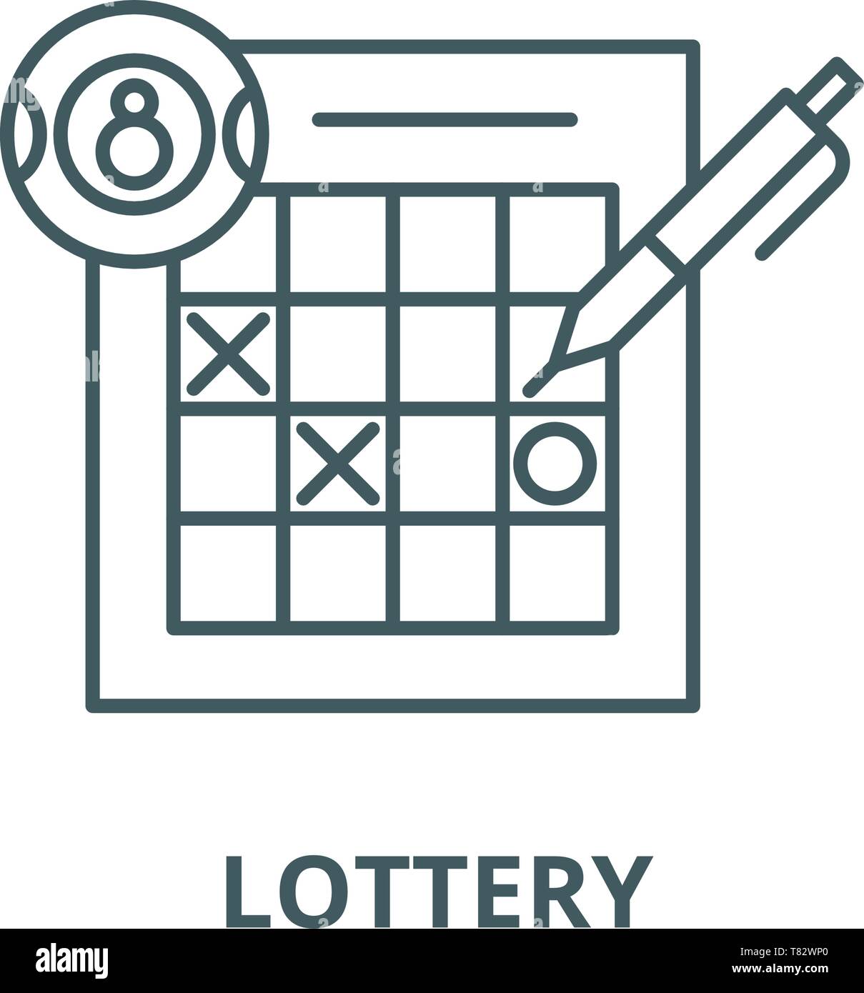 Lotto profit Stock Vector Images - Alamy