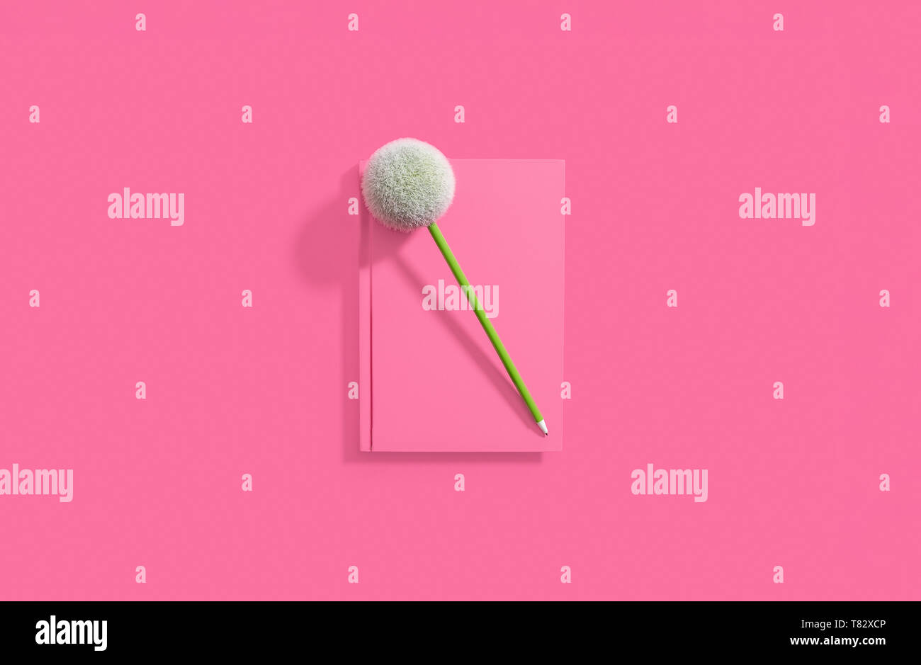 Pink diary hi-res stock photography and images - Alamy