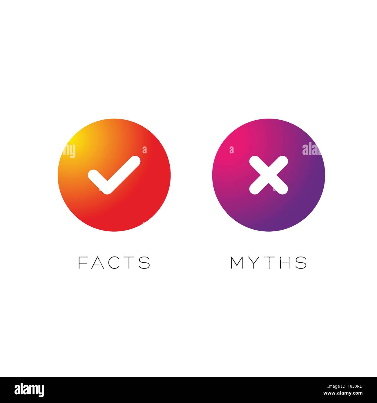 Myths or facts hi-res stock photography and images - Alamy