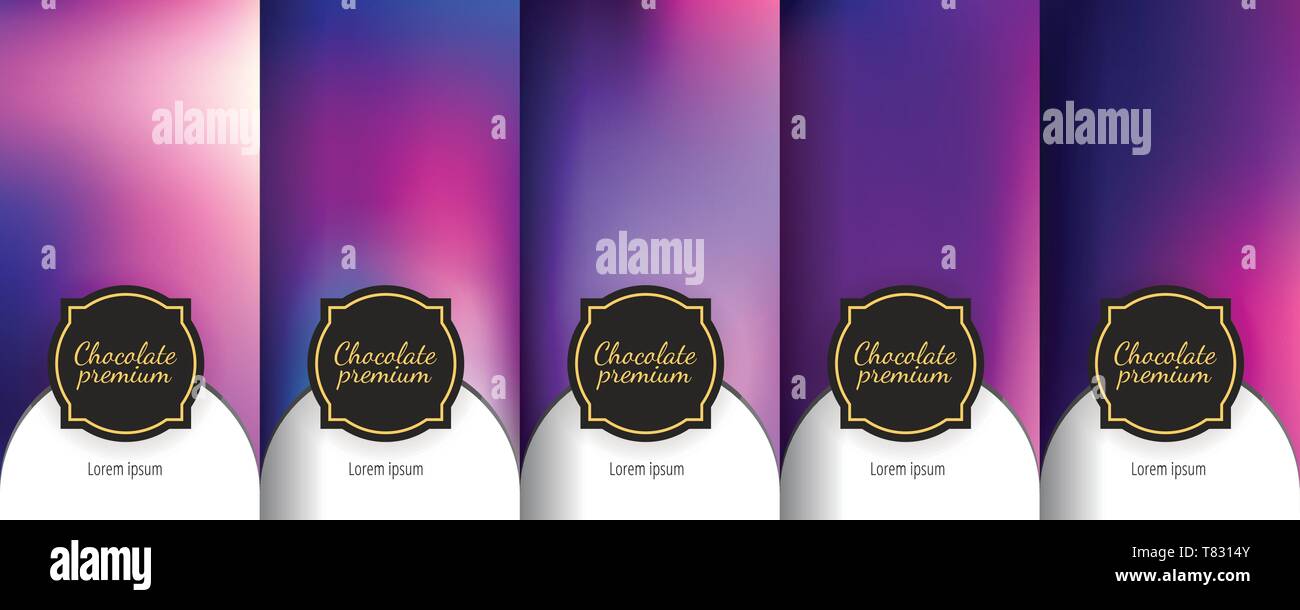 Set of dark vintage seamless backgrounds for luxury packaging design ...