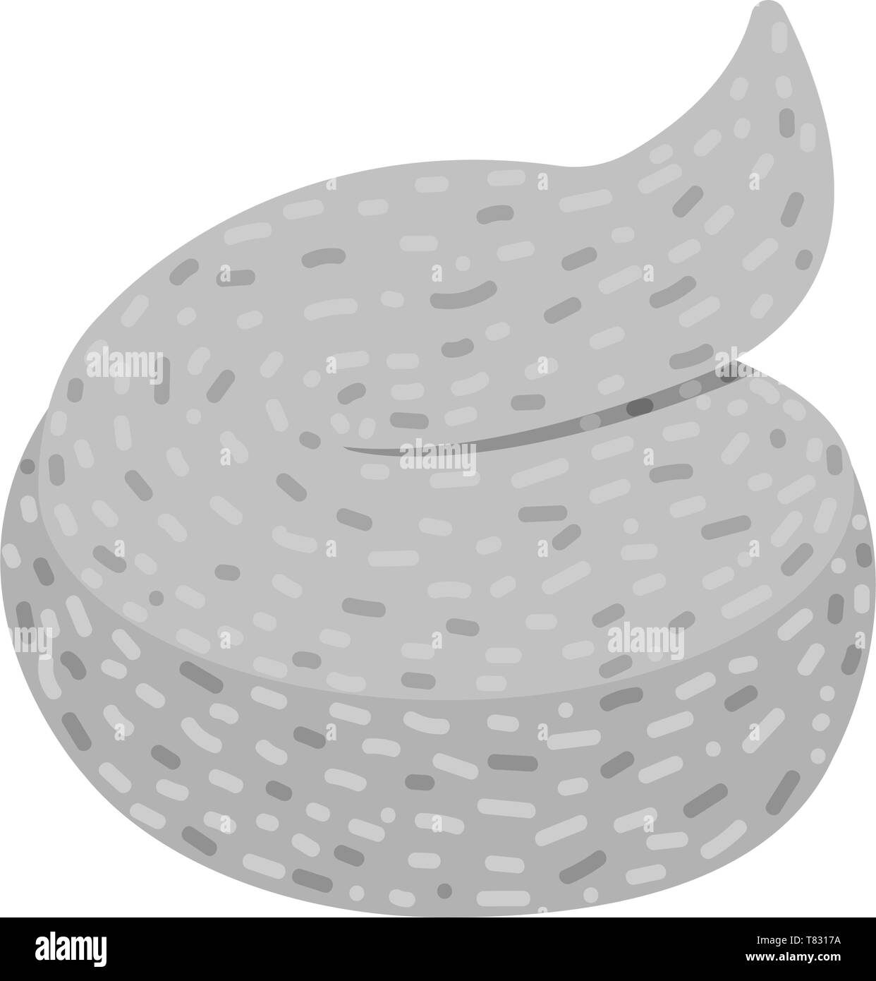 Foam, cream mousse vector flat icon on white background Stock Vector ...