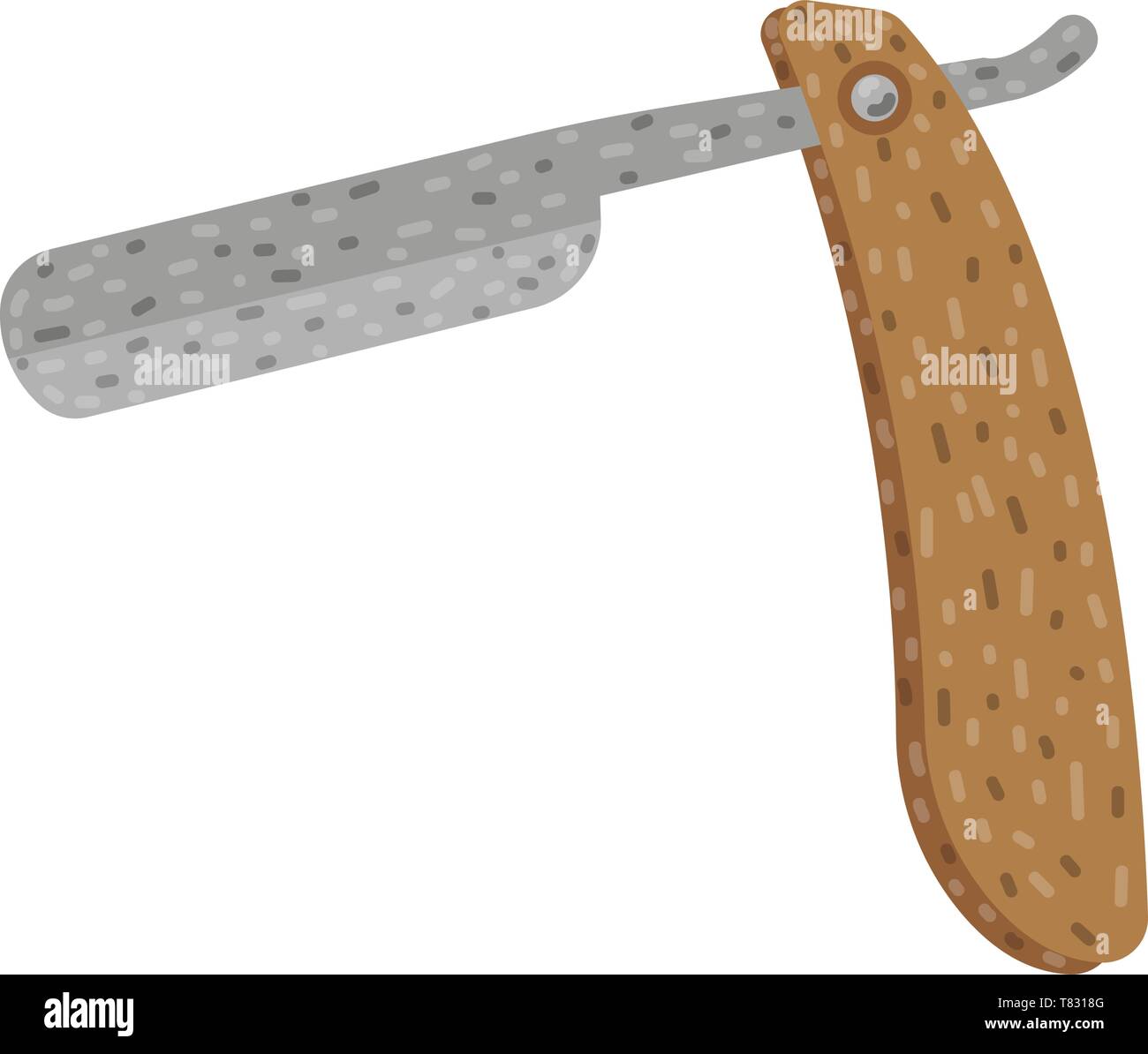 Straight hair vector vectors hi-res stock photography and images - Alamy