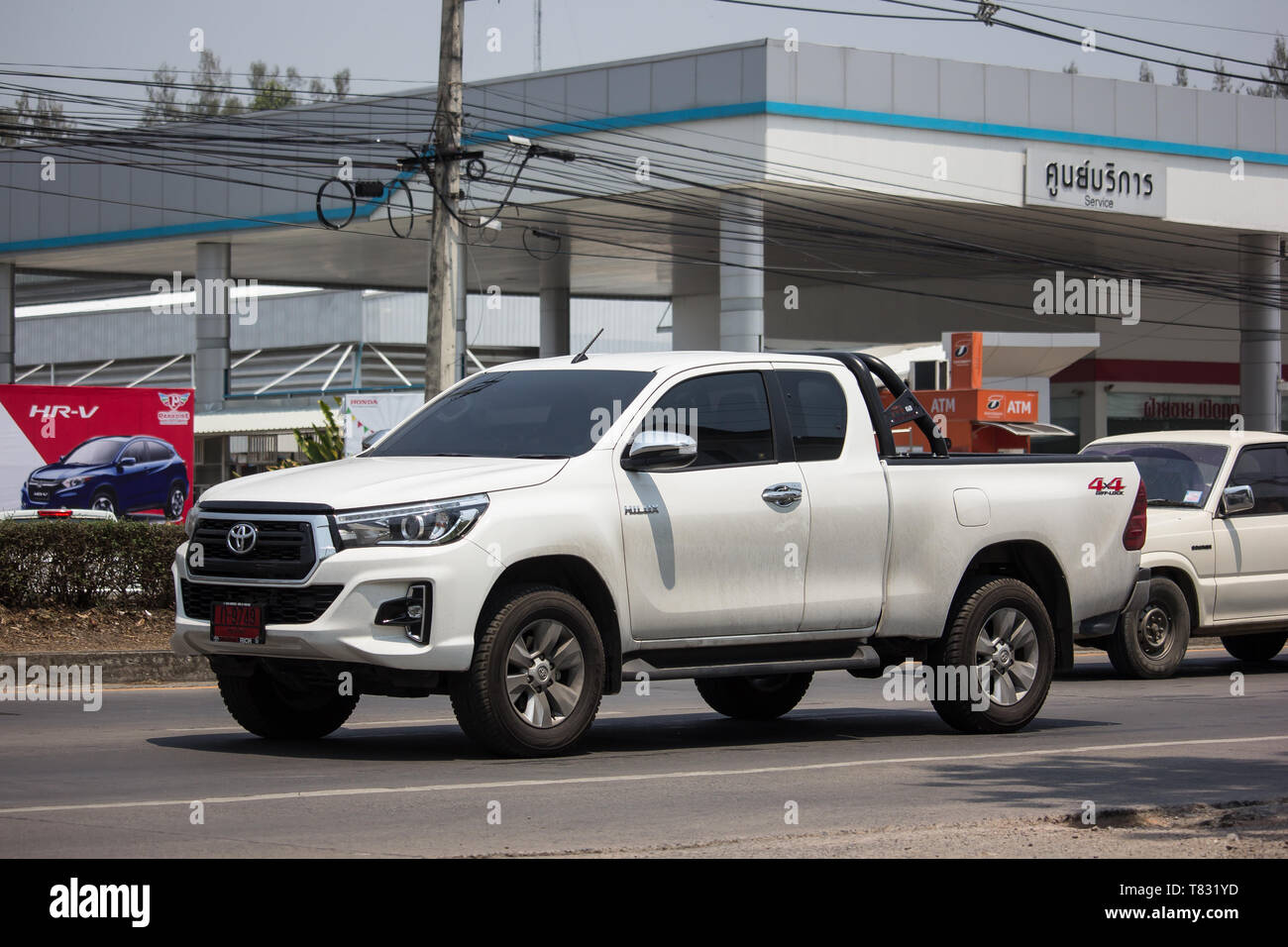 Chiangmai, Thailand - April 26 2019: Private Pickup Truck Car Toyota ...