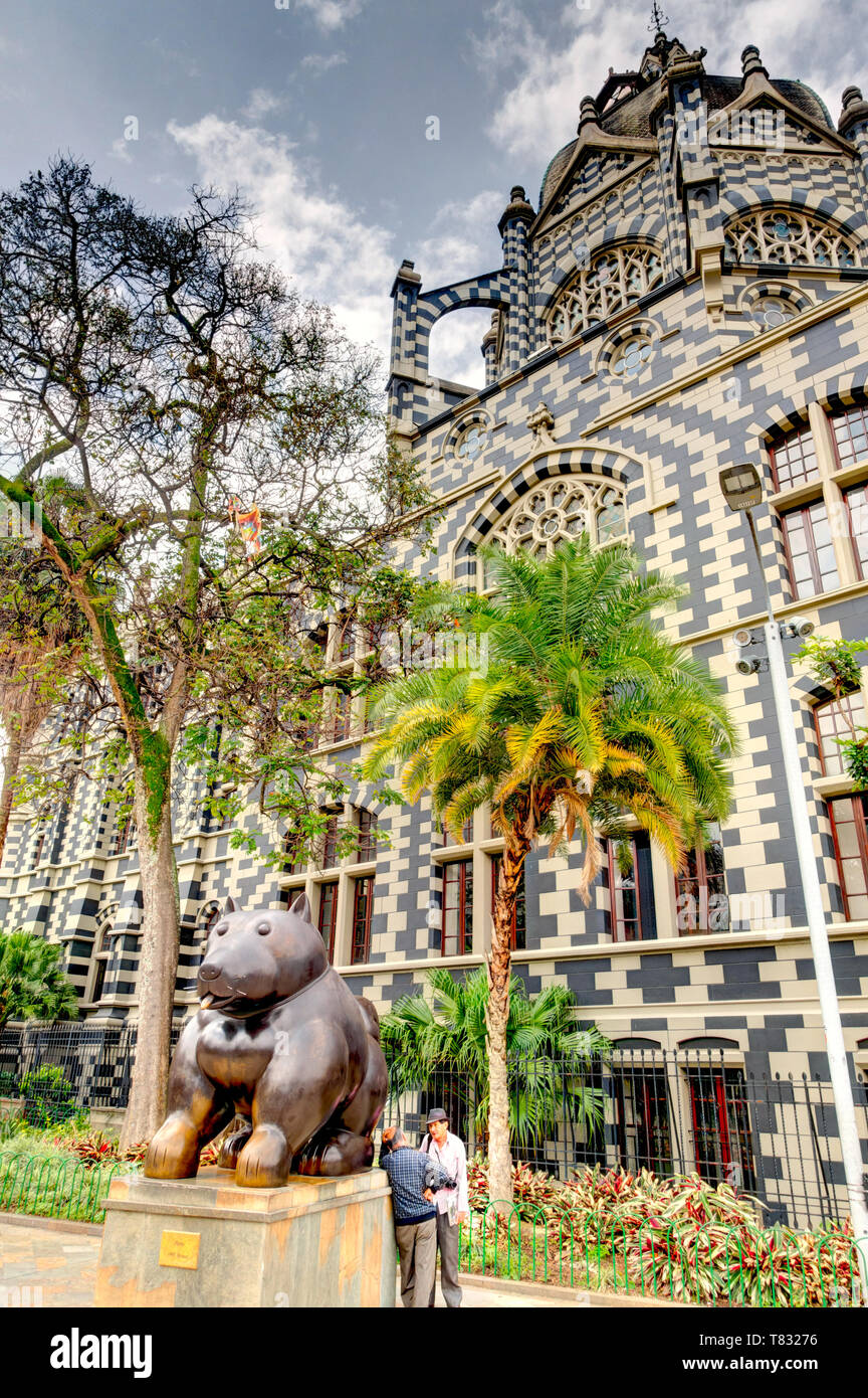 Medellin, Historical center Stock Photo - Alamy
