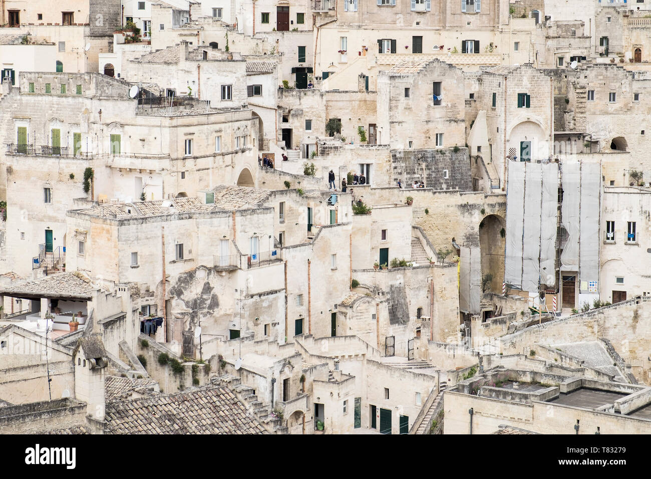 Italy, Matera, Sasso Barisano, landscape Stock Photo - Alamy