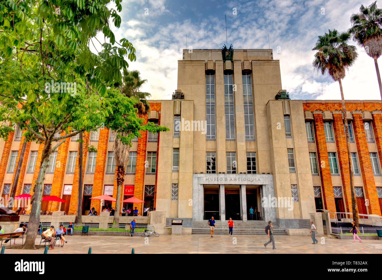 Medellin, Historical center Stock Photo - Alamy
