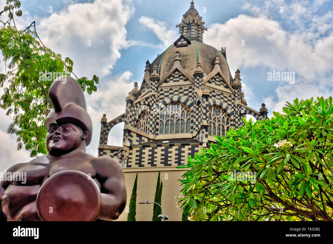 Medellin, Historical center Stock Photo - Alamy