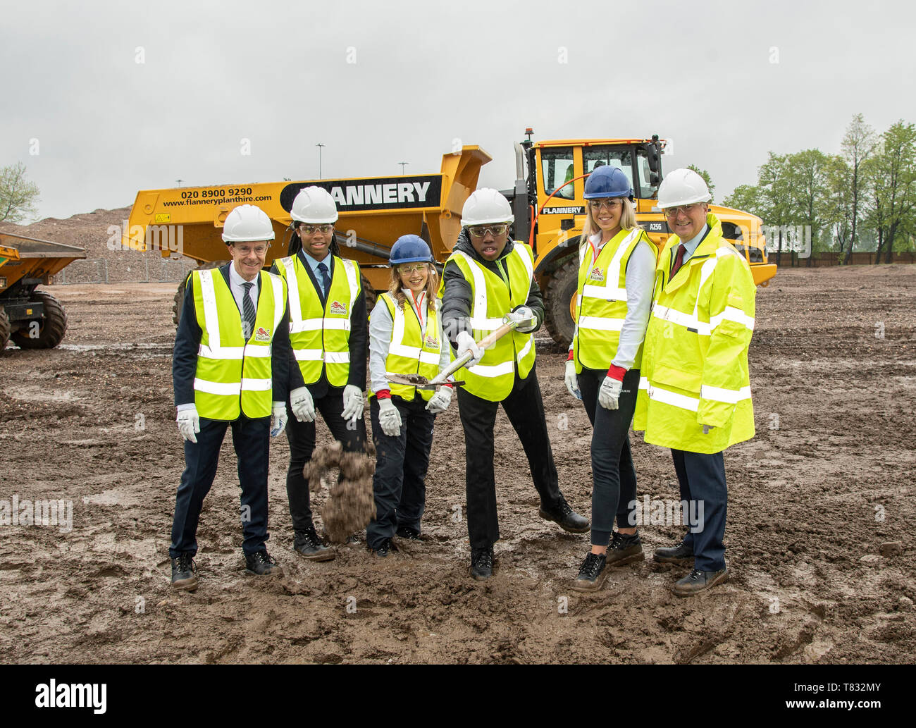 Birmingham, England , UK. (L-R) Andy Street (Mayor) Katrina Hart ...
