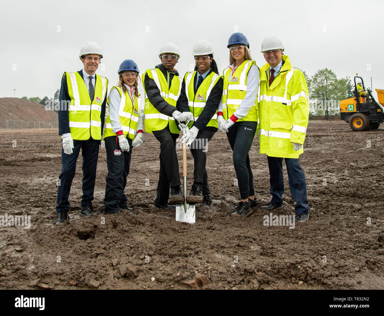 Birmingham, England , UK. (L-R) Andy Street (Mayor) Katrina Hart ...