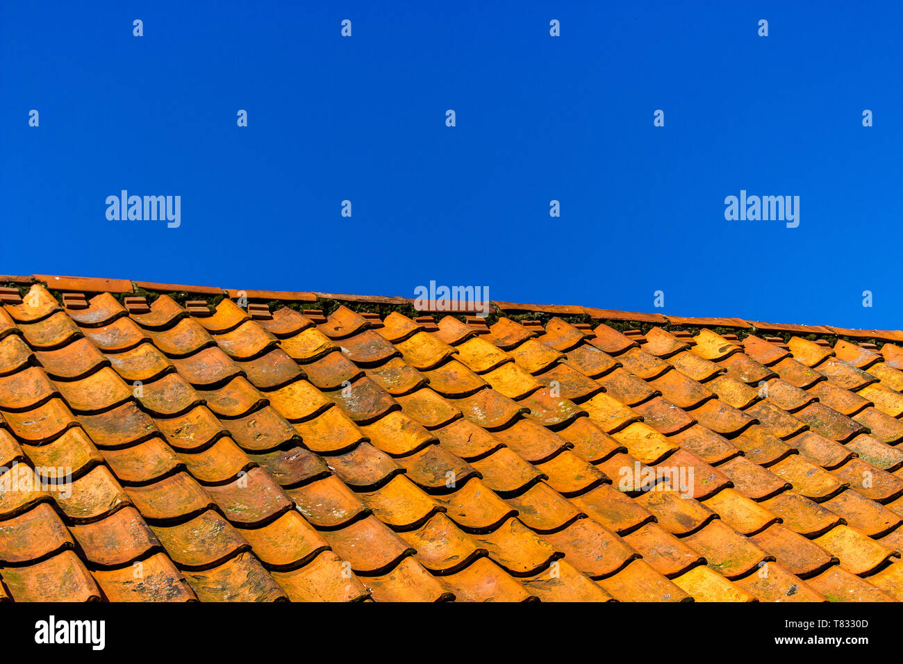 Preformed roof tiles hi-res stock photography and images - Alamy