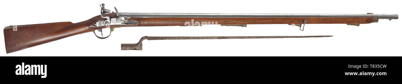 An infantry gun M 1801, a so-called "Nothardt-Gewehr" Smooth bore ...
