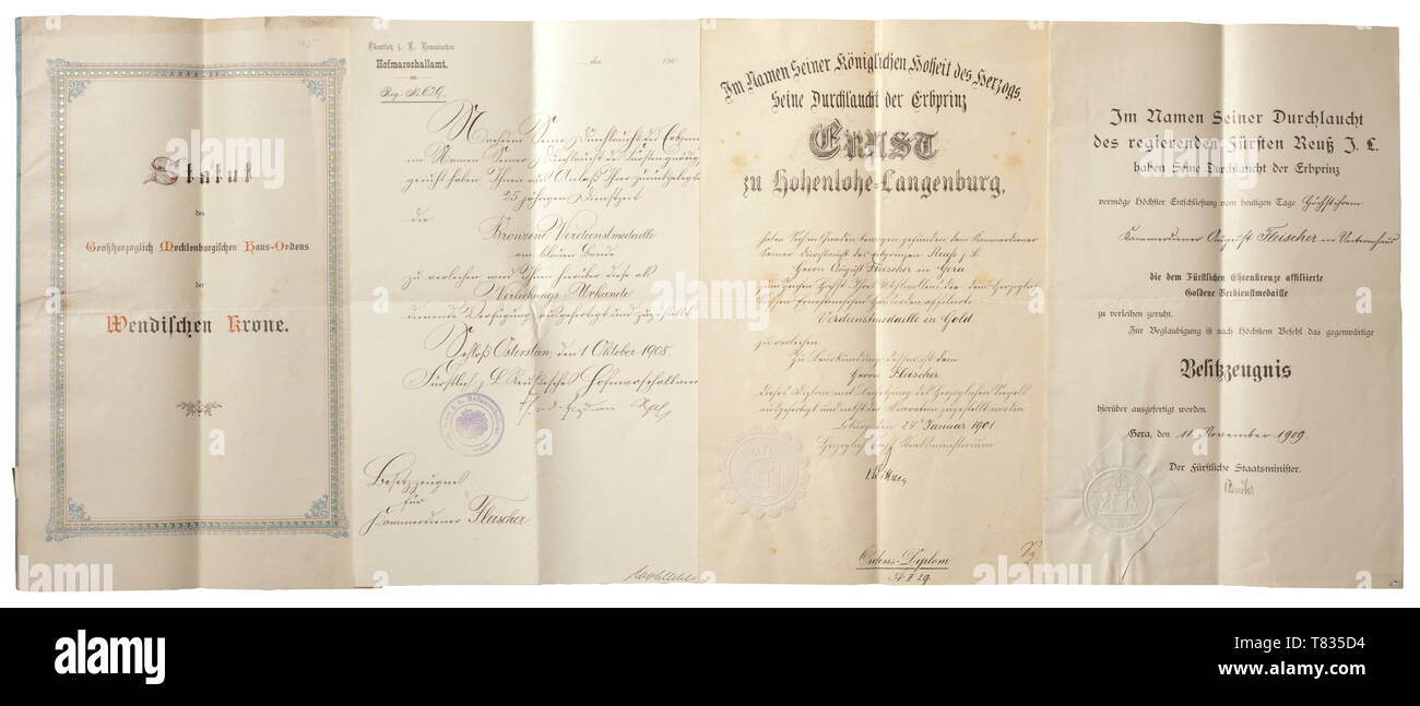 World war 1 documents hi-res stock photography and images - Alamy