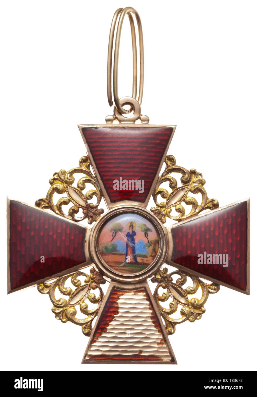 A cross of the Order of St. Anne, 1st Class Cross according to the ...