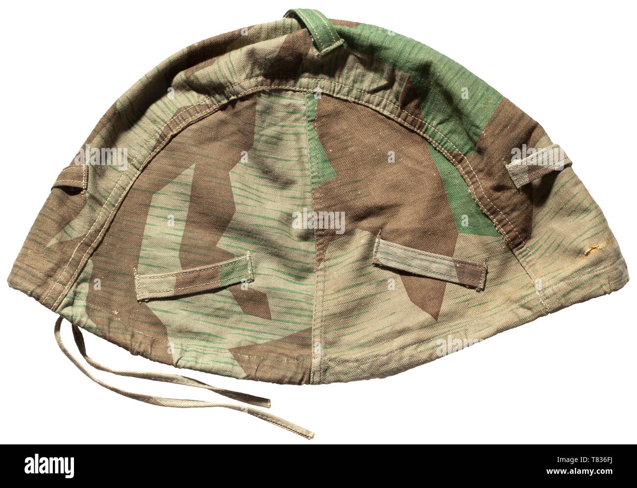A camouflage cover for a steel helmet Helmet cover for units of army ...