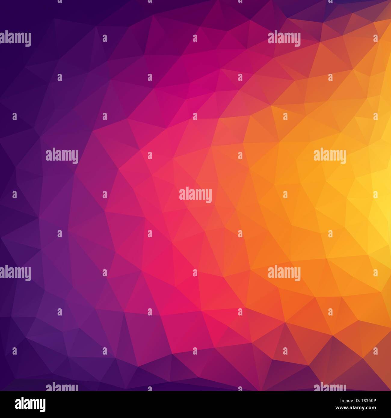 colorful abstract triangular pattern background design vector Stock ...