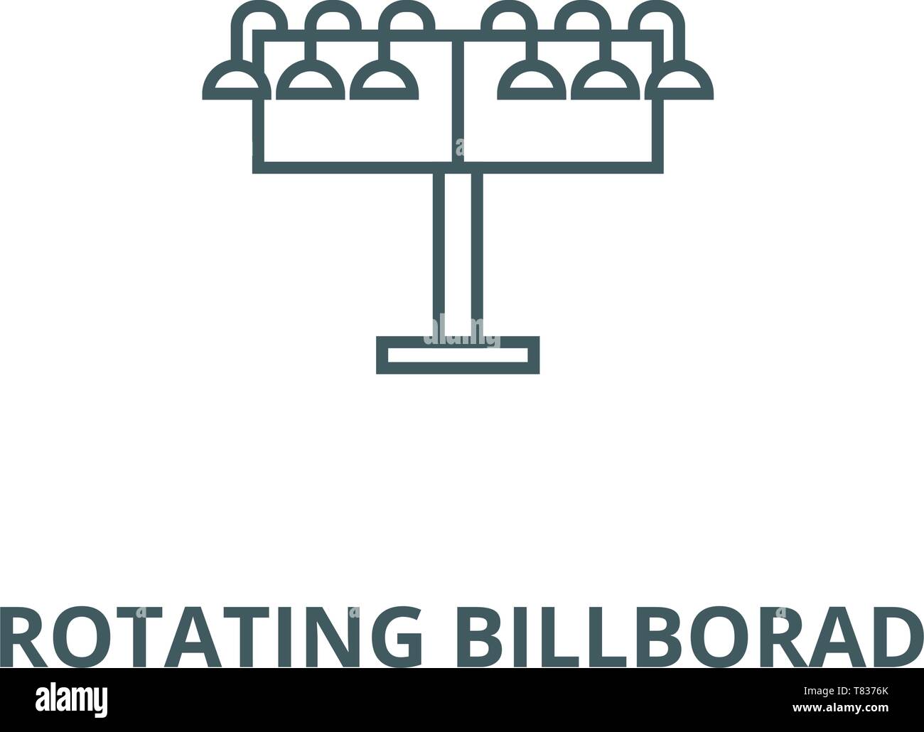 Rotating billboard hi-res stock photography and images - Alamy