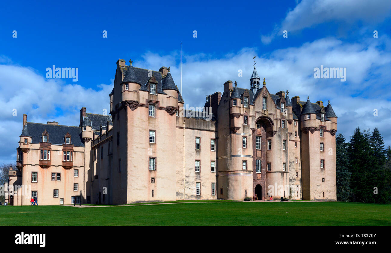 Fyvie Castle, Fyvie, Turiff, Scotland, UK Stock Photo - Alamy