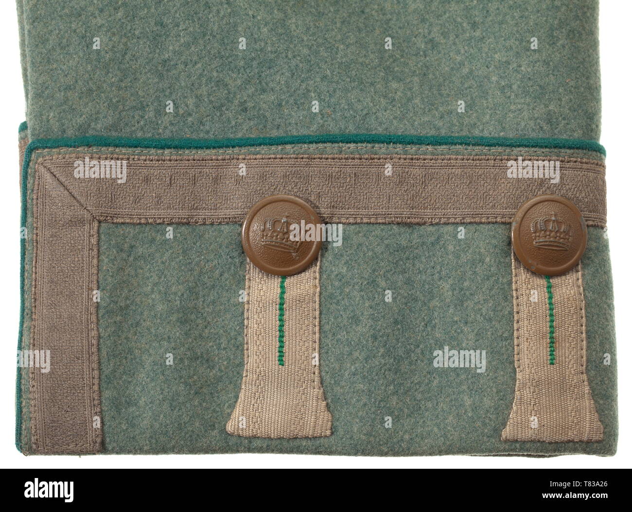 A tunic M 15 for a sergeant in the Prussian Guard Jäger Battalion Depot ...