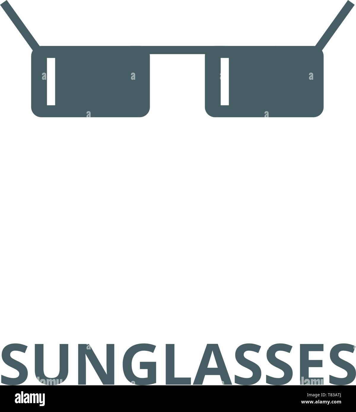 Sunglasses vector line icon, linear concept, outline sign, symbol Stock ...