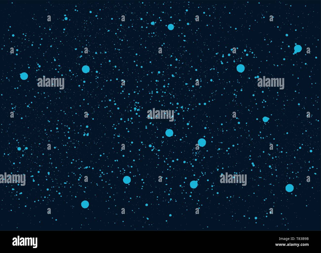 graffiti speckled background in mixed dark and turquoise blue Stock ...