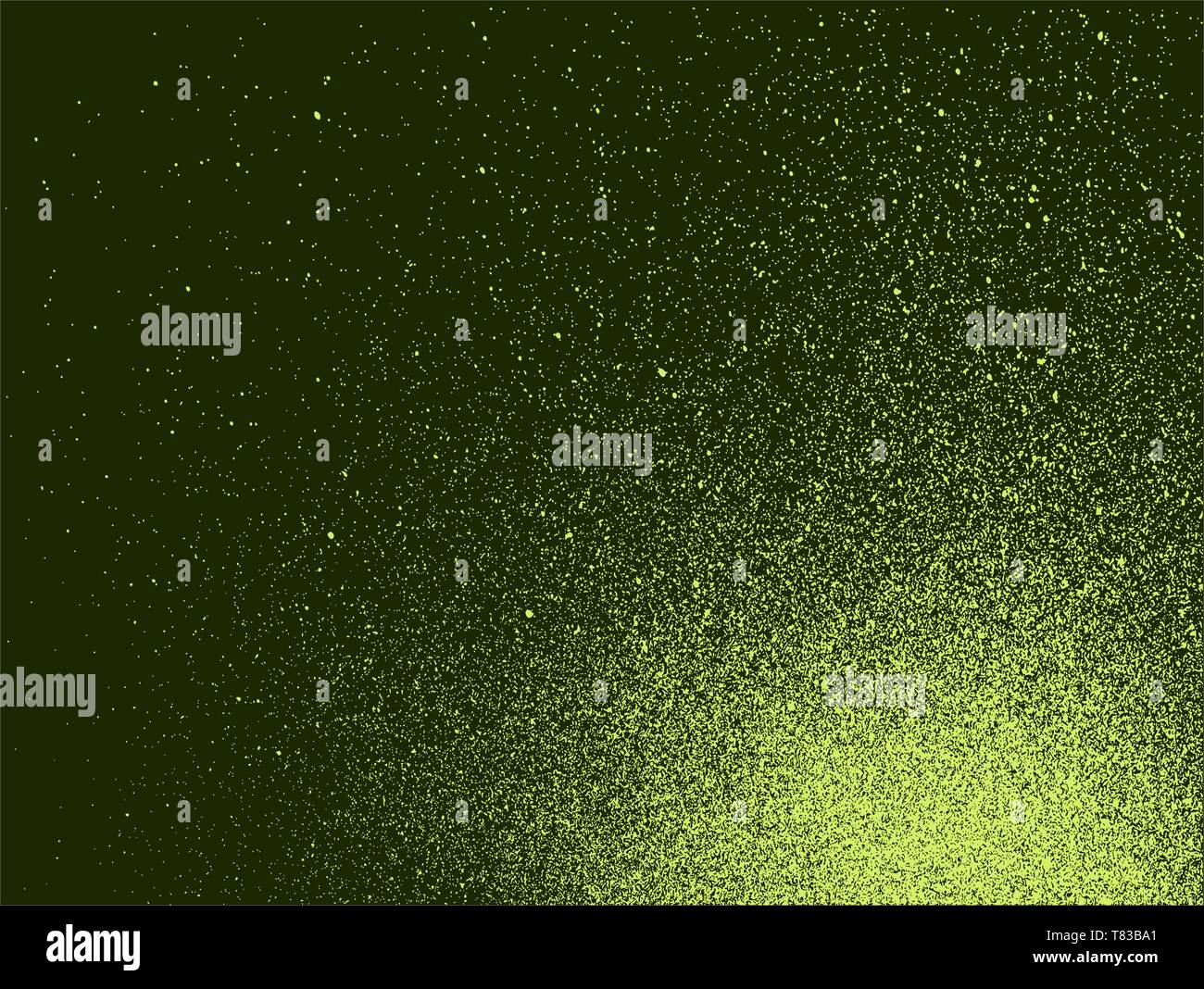 graffiti speckled splash light effect in mixed green Stock Vector Image ...