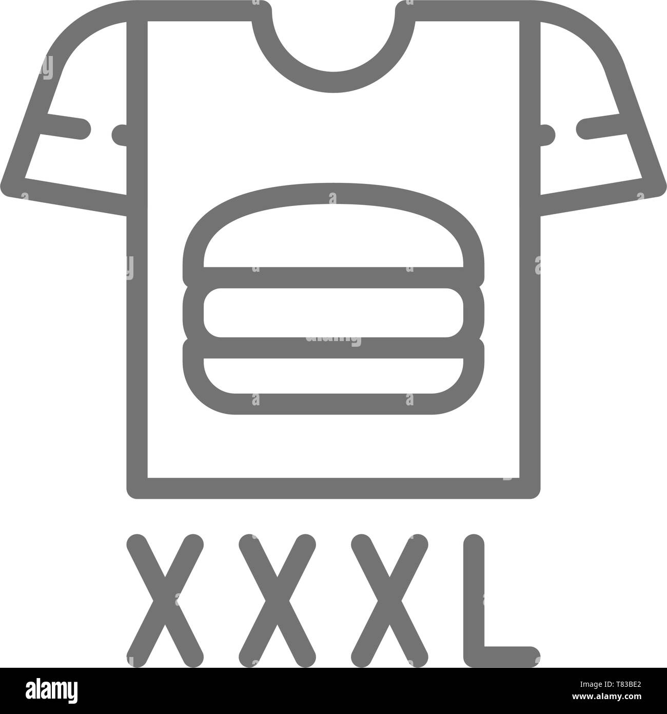 Large obese Stock Vector Images - Alamy