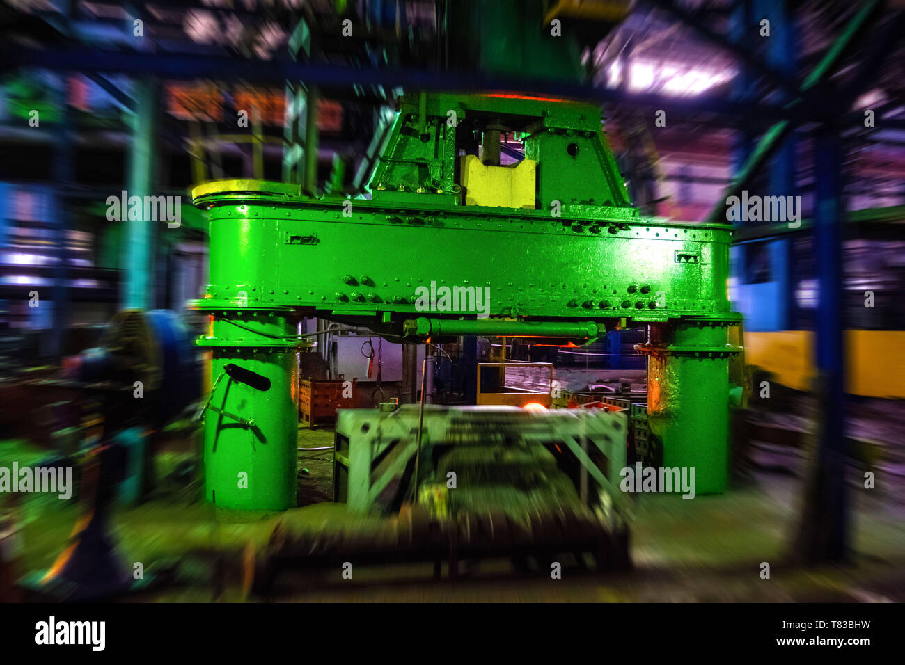 Forging presses hi-res stock photography and images - Alamy