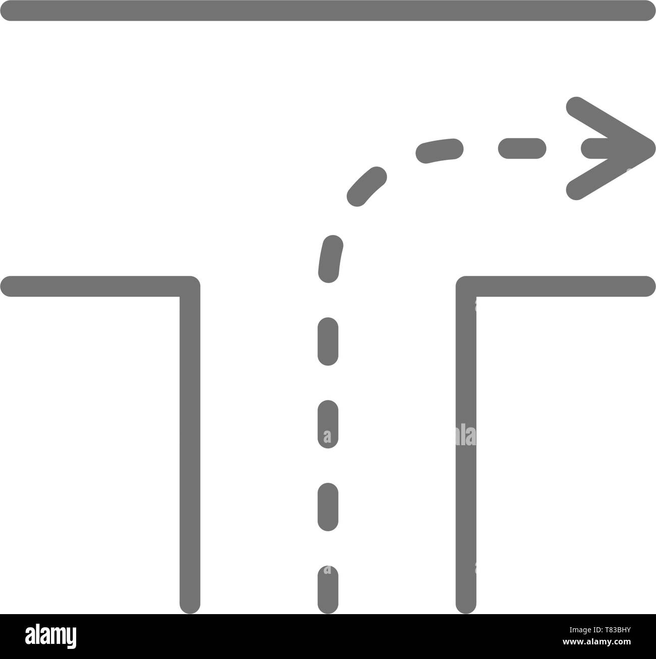 Lane movement Stock Vector Images - Alamy