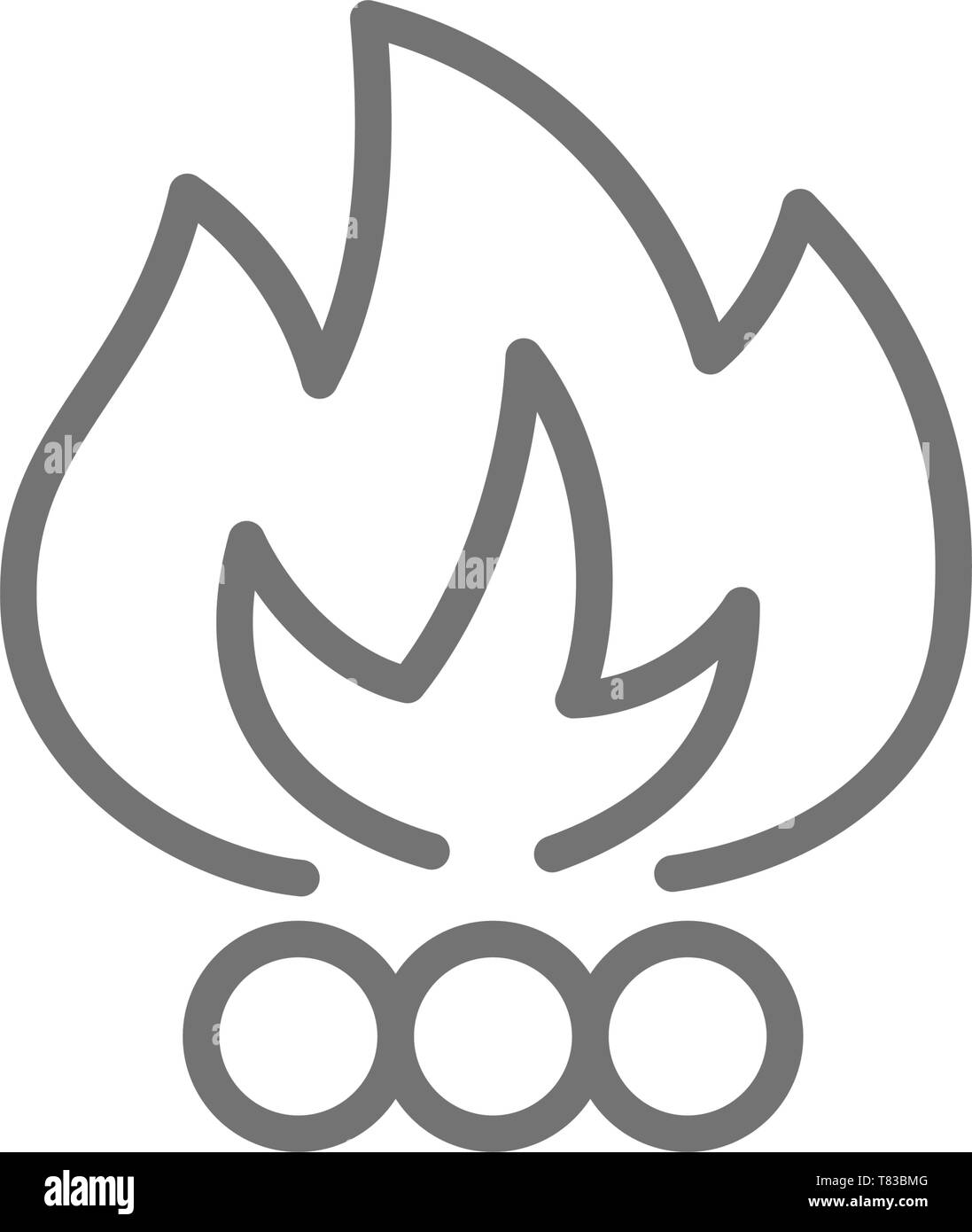 Dumpster fire isolated Black and White Stock Photos & Images - Alamy