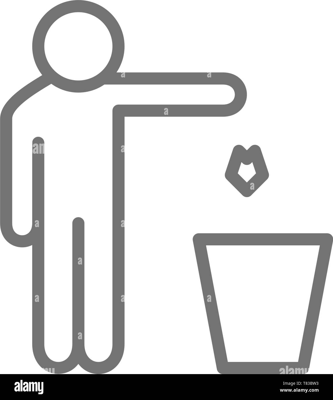 Man throws Stock Vector Images - Alamy