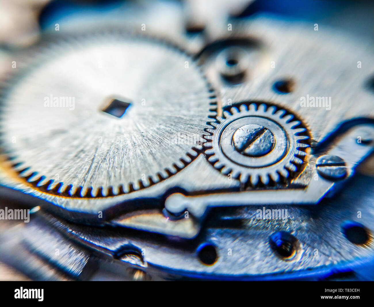 Mechanical clock and movement hi-res stock photography and images - Alamy