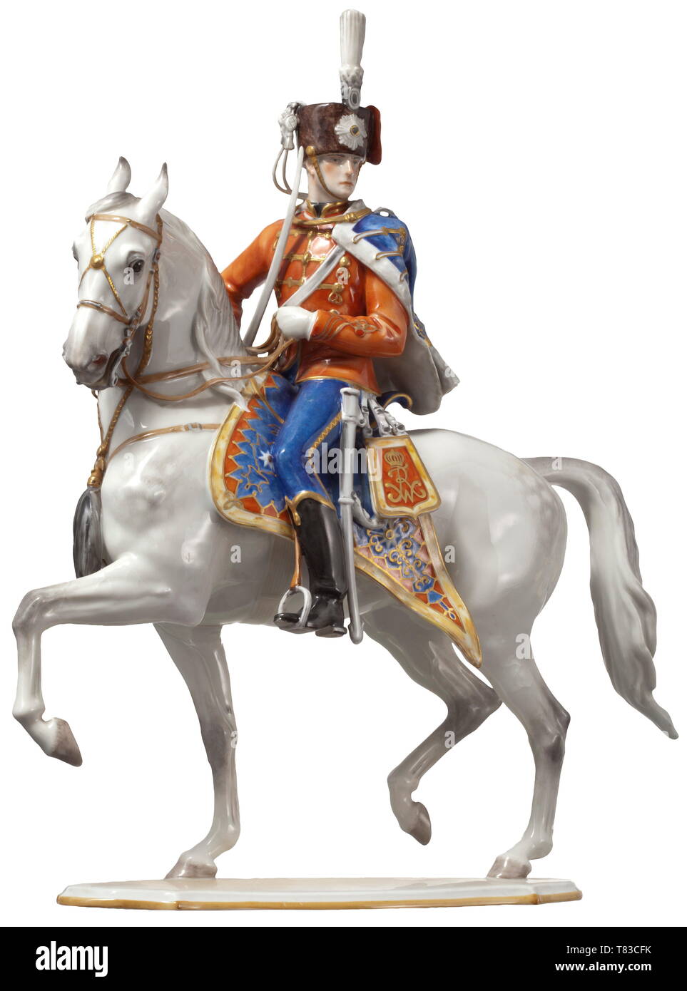 A life guard hussar - Allach porcelain factory Early issue porcelain ...