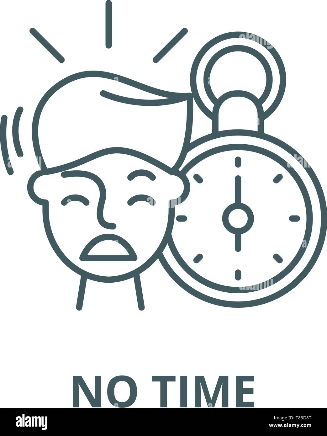Long time no see Stock Vector Images - Alamy