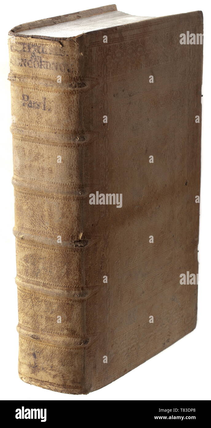 A cabinet case in the form of a book with anamorphosis Historicism in ...