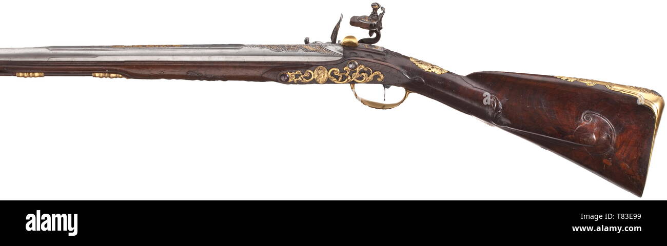 Tsarina Elizabeth Petrovna (1709 - 1762), a chiselled and gilt ...