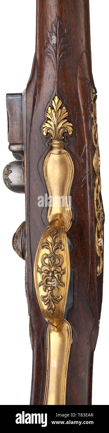 Tsarina Elizabeth Petrovna (1709 - 1762), a chiselled and gilt ...